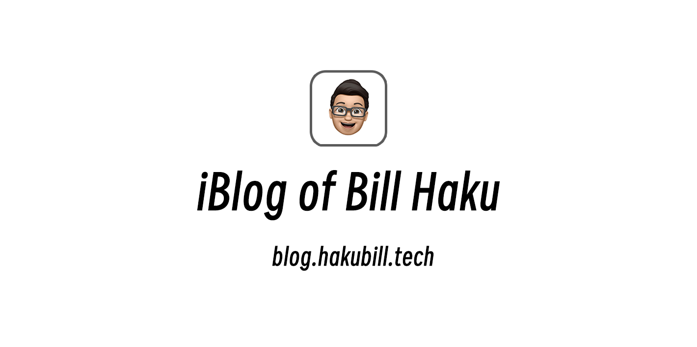 iBlog of Bill Haku